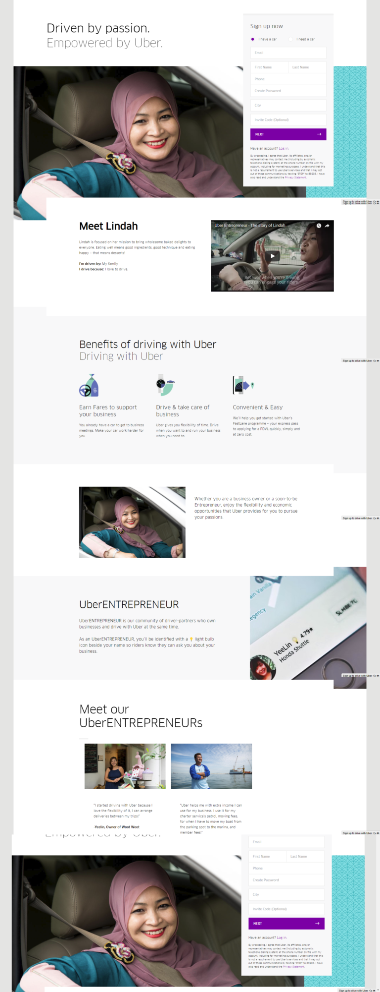 uber-landing-page | AidahOmar.com
